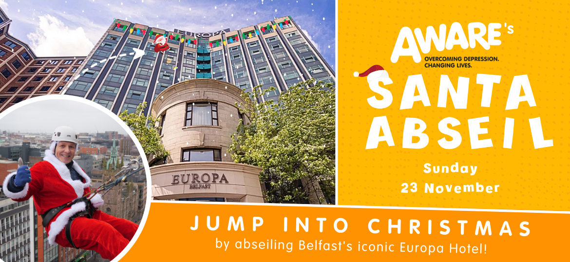 AWARE NI Santa Abseil 2025 | AWARE