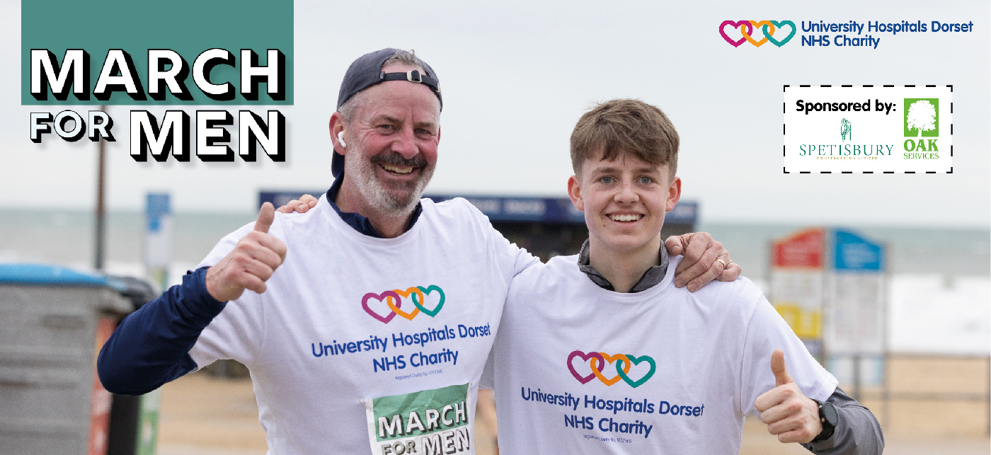 March for Men 2025 | University Hospitals Dorset NHS Charity