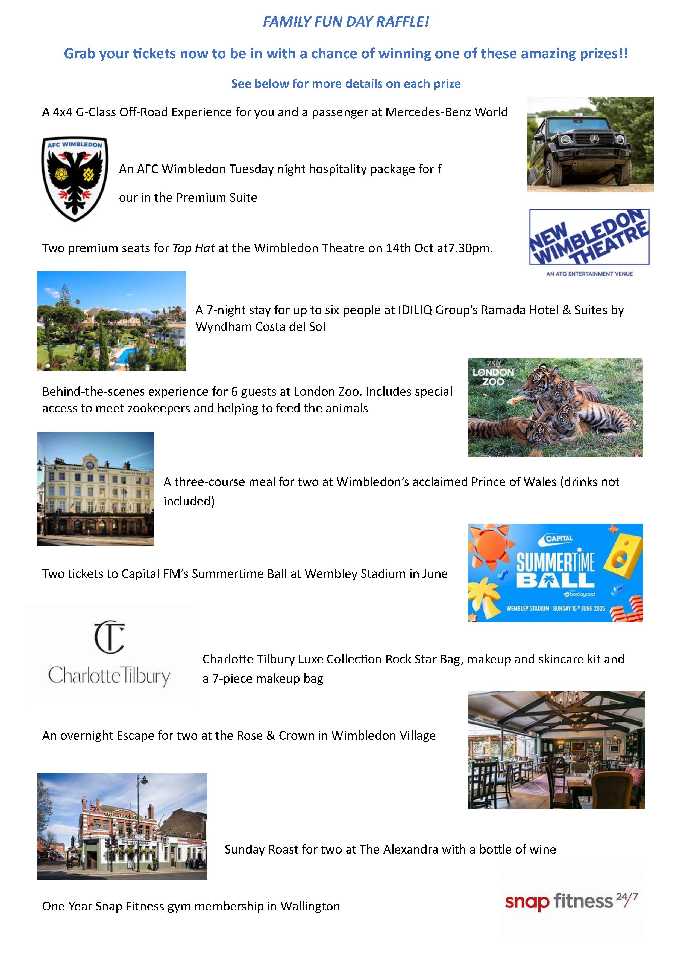 Family Fun Day Raffle 2025 | Dons Local Action Group